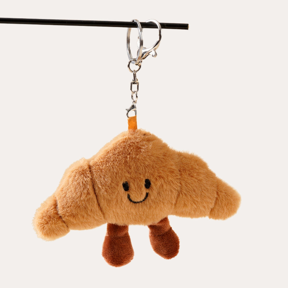 CroissantKey™ – Schattige Croissant Sleutelhanger – Moberri.nl